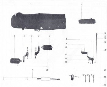 zadel - pomp - toebehoren